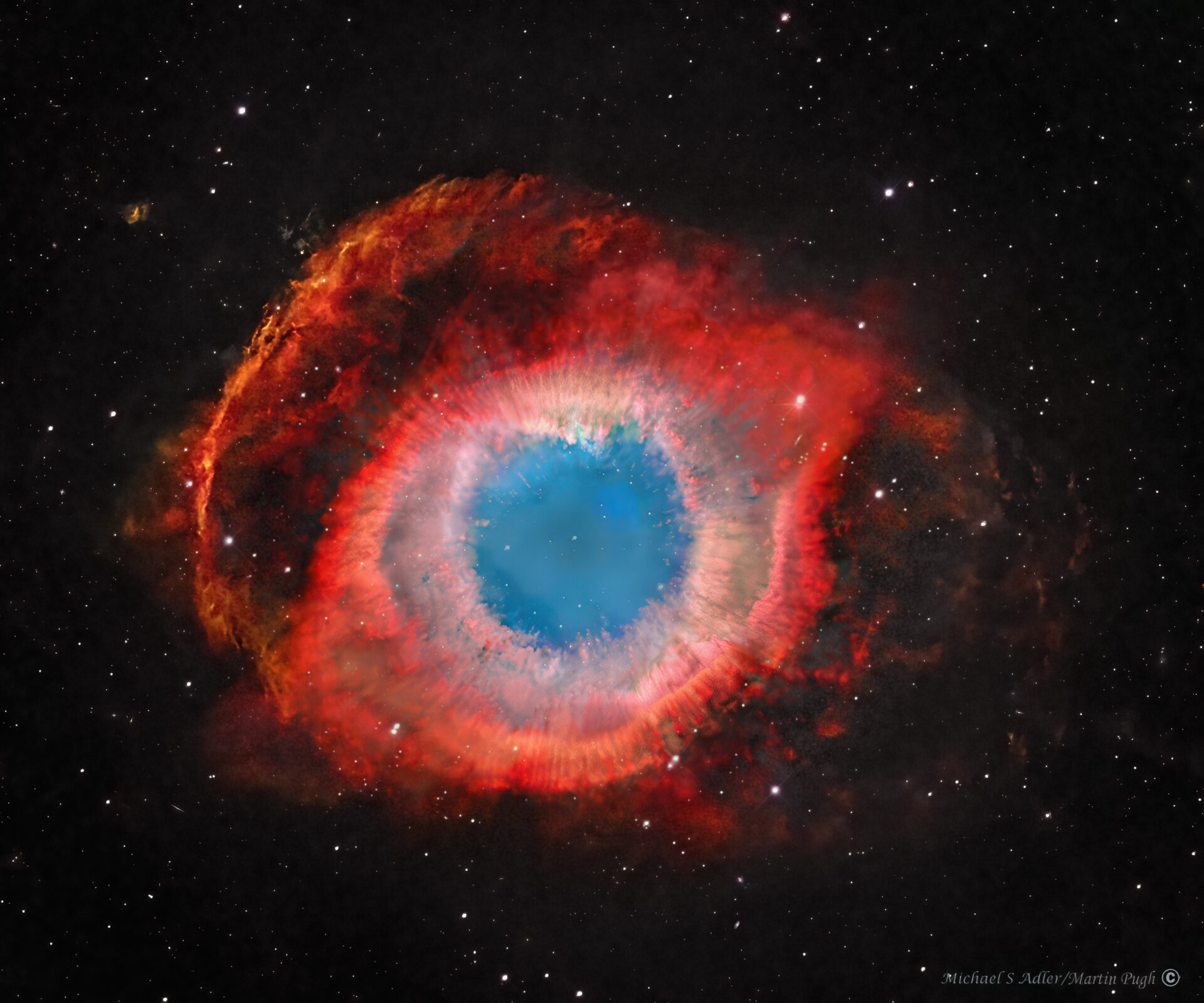 NGC 7293, Helix Nebula(DR350, HSO) - Michael Adler Earth and Sky Imaging