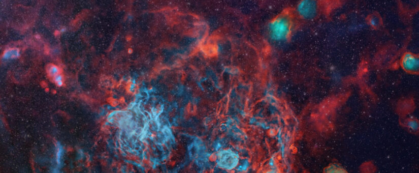 NGC 220, in the Small Magellanic Cloud,DR350 - Michael Adler Earth and ...